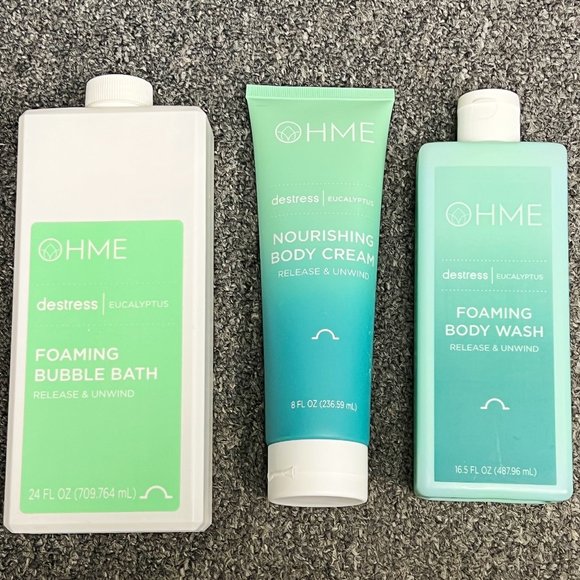 Bath & Body | 3pc Bath Set Bubble Bath Body Wash Body Cream New | Poshmark